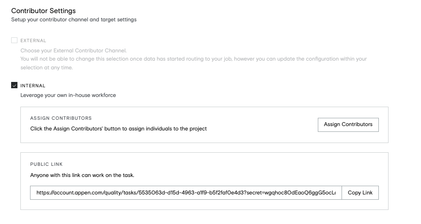 Guide to: Quality Flow Project Set-up – Appen Success Center